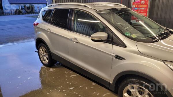 Pelēks Ford Kuga 2013 Liepāja, ar dzinēja tilpumu 2.00 L un nobraukumu 230 tūkst. km par 7900 €, foto 4 vietnē AUTOMOTO.COM.LV