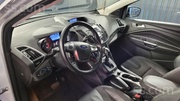 Grey Ford Kuga 2013 in Liepaja, with an engine capacity of 2.00 L and mileage of 230 thousand km for 7900 €, photo 9 on AUTOMOTO.COM.LV
