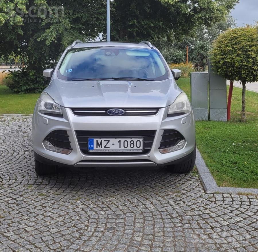 Grey Ford Kuga 2013 in Liepaja, with an engine capacity of 2.00 L and mileage of 230 thousand km for 7900 €, photo 17 on AUTOMOTO.COM.LV