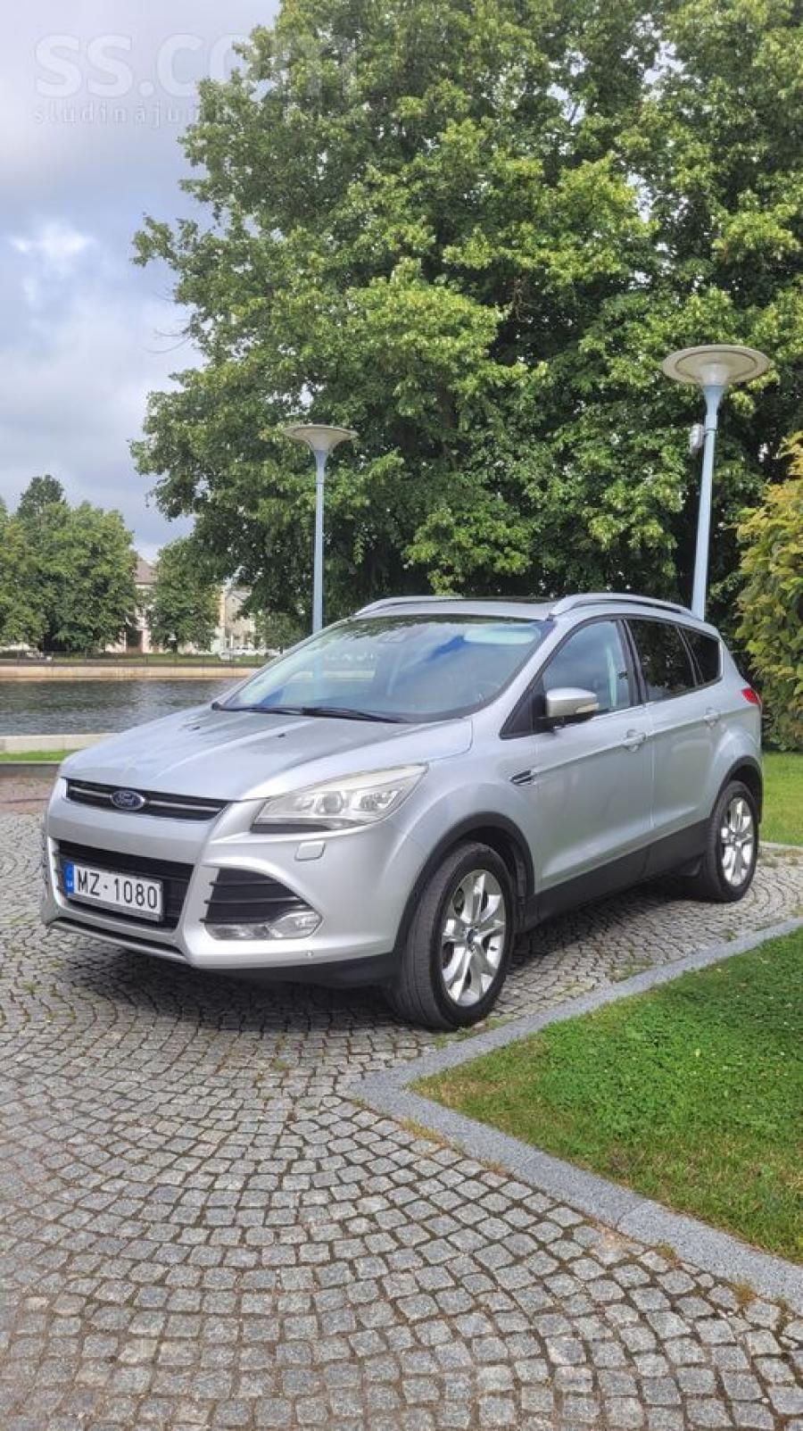 Grey Ford Kuga 2013 in Liepaja, with an engine capacity of 2.00 L and mileage of 230 thousand km for 7900 €, photo 18 on AUTOMOTO.COM.LV