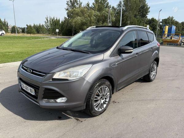 Grey Ford Kuga 2013 in Taurage, with an engine capacity of 2.00 L and mileage of 236 thousand km for 5900 €, photo 8 on AUTOMOTO.COM.LV