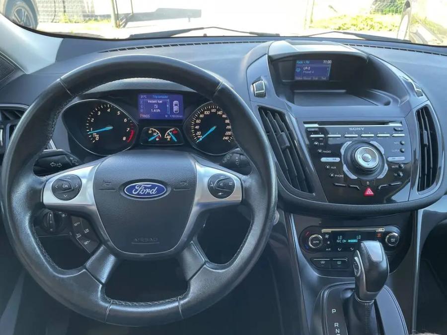 Grey Ford Kuga 2013 in Talsi, with an engine capacity of 1.60 L and mileage of 177 thousand km for 7800 €, photo 18 on AUTOMOTO.COM.LV