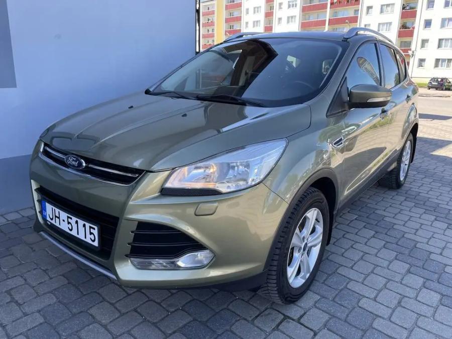 Grey Ford Kuga 2013 in Talsi, with an engine capacity of 1.60 L and mileage of 177 thousand km for 7800 €, photo 30 on AUTOMOTO.COM.LV
