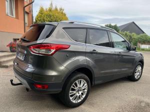 Grey Ford Kuga 2013 in Taurage, with an engine capacity of 2.00 L and mileage of 280 thousand km for 5990 €, photo 7 on AUTOMOTO.COM.LV