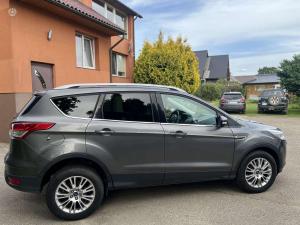 Grey Ford Kuga 2013 in Taurage, with an engine capacity of 2.00 L and mileage of 280 thousand km for 5990 €, photo 8 on AUTOMOTO.COM.LV