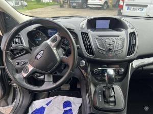 Grey Ford Kuga 2013 in Taurage, with an engine capacity of 2.00 L and mileage of 280 thousand km for 5990 €, photo 16 on AUTOMOTO.COM.LV