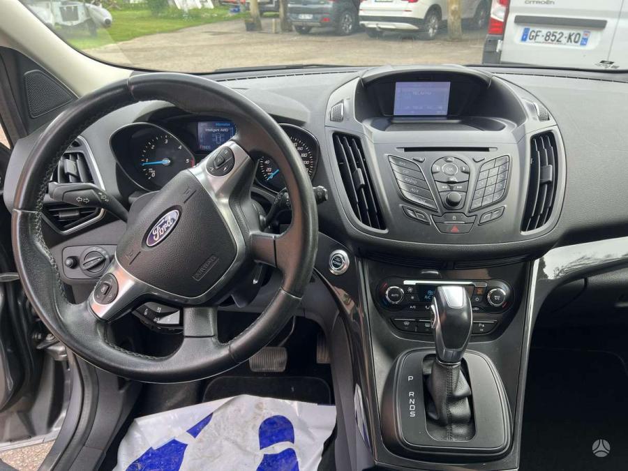 Grey Ford Kuga 2013 in Taurage, with an engine capacity of 2.00 L and mileage of 280 thousand km for 5990 €, photo 16 on AUTOMOTO.COM.LV