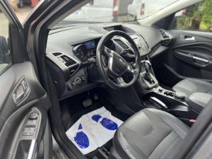 Grey Ford Kuga 2013 in Taurage, with an engine capacity of 2.00 L and mileage of 280 thousand km for 5990 €, photo 18 on AUTOMOTO.COM.LV