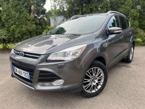 Grey Ford Kuga 2013 in Taurage, with an engine capacity of 2.00 L and mileage of 280 thousand km for 5990 €, photo 20 on AUTOMOTO.COM.LV