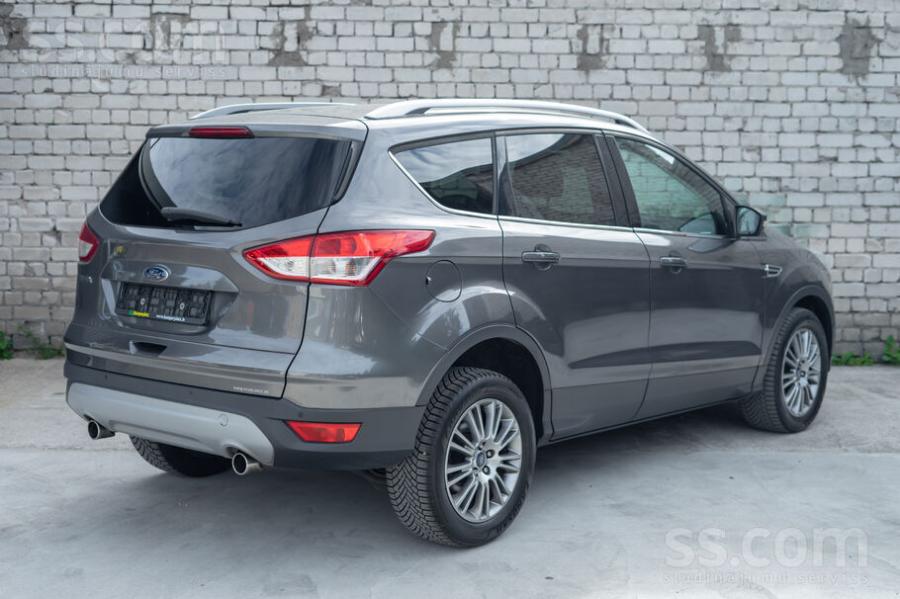 Pelēks Ford Kuga 2013 Liepāja, ar dzinēja tilpumu 2.00 L un nobraukumu 271 tūkst. km par 8400 €, foto 7 vietnē AUTOMOTO.COM.LV
