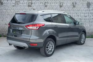Grey Ford Kuga 2013 in Liepaja, with an engine capacity of 2.00 L and mileage of 271 thousand km for 8400 €, photo 5 on AUTOMOTO.COM.LV