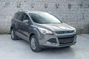 Grey Ford Kuga 2013 in Liepaja, with an engine capacity of 2.00 L and mileage of 271 thousand km for 8400 €, photo 6 on AUTOMOTO.COM.LV
