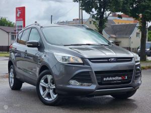 Grey Ford Kuga 2013 in Siauliai, with an engine capacity of 1.60 L and mileage of 178 thousand km for 6950 €, photo 6 on AUTOMOTO.COM.LV