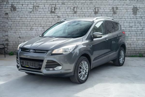 Pelēks Ford Kuga 2013 Liepāja, ar dzinēja tilpumu 2.00 L un nobraukumu 271 tūkst. km par 8400 €, foto 2 vietnē AUTOMOTO.COM.LV