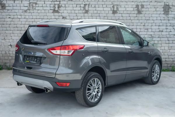 Pelēks Ford Kuga 2013 Liepāja, ar dzinēja tilpumu 2.00 L un nobraukumu 271 tūkst. km par 8400 €, foto 4 vietnē AUTOMOTO.COM.LV