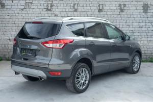 Grey Ford Kuga 2013 in Liepaja, with an engine capacity of 2.00 L and mileage of 271 thousand km for 8400 €, photo 5 on AUTOMOTO.COM.LV