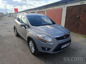 Pelēks Ford Kuga 2013 Rīga, ar dzinēja tilpumu 2.00 L un nobraukumu 196 tūkst. km par 6000 €, foto  vietnē AUTOMOTO.COM.LV