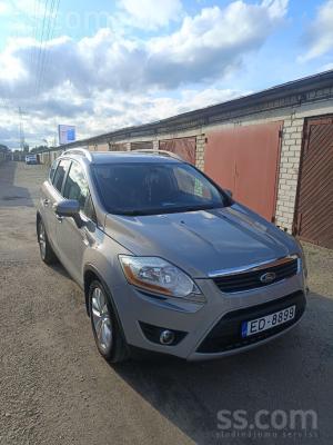 Pelēks Ford Kuga 2013 Rīga, ar dzinēja tilpumu 2.00 L un nobraukumu 196 tūkst. km par 6000 €, foto 12 vietnē AUTOMOTO.COM.LV