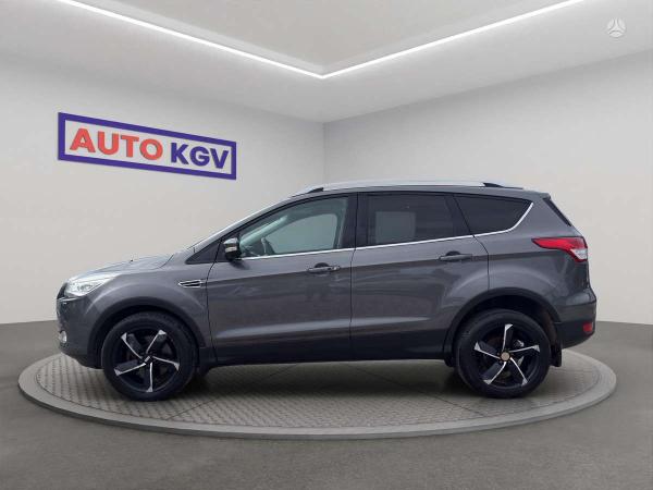 Grey Ford Kuga 2013 in Kaunas, with an engine capacity of 2.00 L and mileage of 202 thousand km for 7699 €, photo 3 on AUTOMOTO.COM.LV
