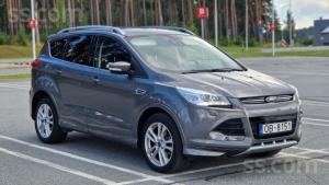 Pelēks Ford Kuga 2014 Rīga, ar dzinēja tilpumu 2.00 L un nobraukumu 160 tūkst. km par 12500 €, foto 3 vietnē AUTOMOTO.COM.LV
