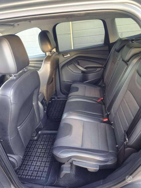 Grey Ford Kuga 2014 in Klaipeda, with an engine capacity of 2.00 L and mileage of 162 thousand km for 8500 €, photo 11 on AUTOMOTO.COM.LV