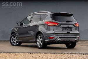 Pelēks Ford Kuga 2014 Jelgava, ar dzinēja tilpumu 2.00 L un nobraukumu 217 tūkst. km par 8400 €, foto 5 vietnē AUTOMOTO.COM.LV