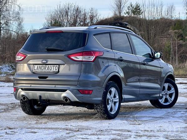 Grey Ford Kuga 2014 in Tukums, with an engine capacity of 2.00 L and mileage of 186 thousand km for 10290 €, photo 7 on AUTOMOTO.COM.LV