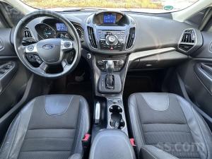 Pelēks Ford Kuga 2014 Tukums, ar dzinēja tilpumu 2.00 L un nobraukumu 186 tūkst. km par 10290 €, foto 11 vietnē AUTOMOTO.COM.LV