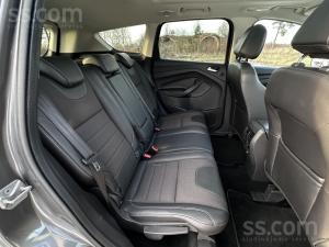 Pelēks Ford Kuga 2014 Tukums, ar dzinēja tilpumu 2.00 L un nobraukumu 186 tūkst. km par 10290 €, foto 12 vietnē AUTOMOTO.COM.LV