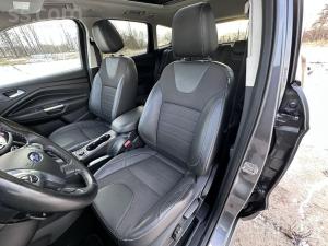 Pelēks Ford Kuga 2014 Tukums, ar dzinēja tilpumu 2.00 L un nobraukumu 186 tūkst. km par 10290 €, foto 32 vietnē AUTOMOTO.COM.LV