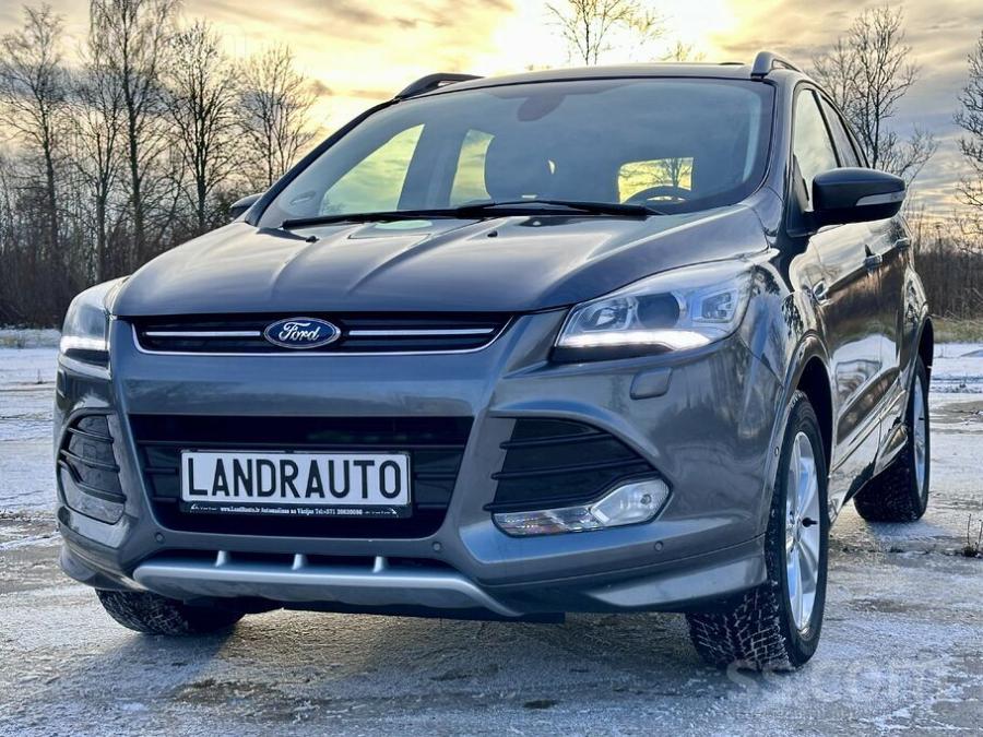 Pelēks Ford Kuga 2014 Tukums, ar dzinēja tilpumu 2.00 L un nobraukumu 186 tūkst. km par 10290 €, foto 33 vietnē AUTOMOTO.COM.LV