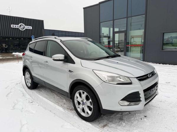 Grey Ford Kuga 2014 in Siauliai, with an engine capacity of 2.00 L and mileage of 0 thousand km for 5900 €, photo 9 on AUTOMOTO.COM.LV