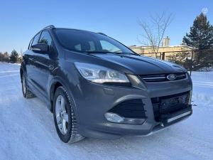 Grey Ford Kuga 2014 in Ukmerge, with an engine capacity of 2.00 L and mileage of 258 thousand km for 6900 €, photo  on AUTOMOTO.COM.LV
