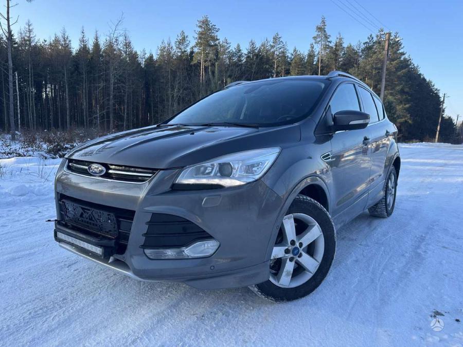 Pelēks Ford Kuga 2014 Ukmergė, ar dzinēja tilpumu 2.00 L un nobraukumu 258 tūkst. km par 6900 €, foto 2 vietnē AUTOMOTO.COM.LV