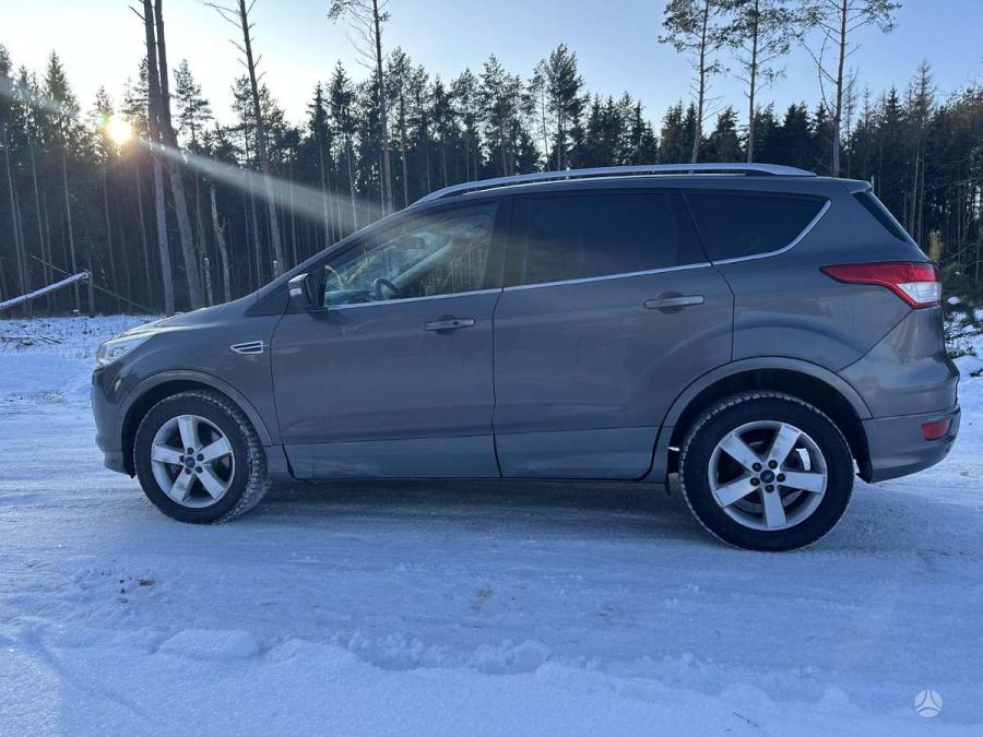 Pelēks Ford Kuga 2014 Ukmergė, ar dzinēja tilpumu 2.00 L un nobraukumu 258 tūkst. km par 6900 €, foto 5 vietnē AUTOMOTO.COM.LV