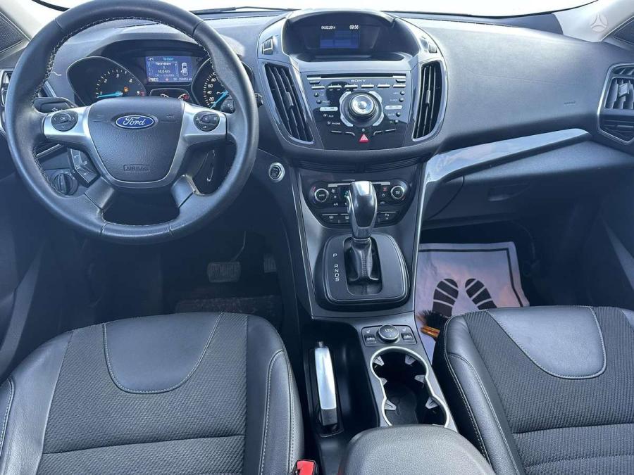 Pelēks Ford Kuga 2014 Ukmergė, ar dzinēja tilpumu 2.00 L un nobraukumu 258 tūkst. km par 6900 €, foto 12 vietnē AUTOMOTO.COM.LV