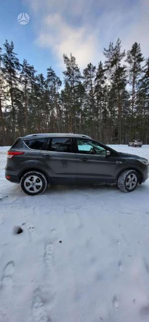 Grey Ford Kuga 2014 in Vilnius, with an engine capacity of 2.00 L and mileage of 225 thousand km for 9700 €, photo 5 on AUTOMOTO.COM.LV