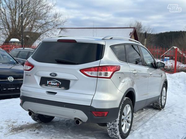 Grey Ford Kuga 2014 in Pabrade, with an engine capacity of 2.00 L and mileage of 237 thousand km for 6850 €, photo 4 on AUTOMOTO.COM.LV