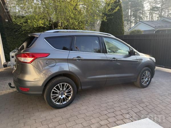 Grey Ford Kuga 2014 in Ogre, with an engine capacity of 1.60 L and mileage of 222 thousand km for 7650 €, photo 6 on AUTOMOTO.COM.LV