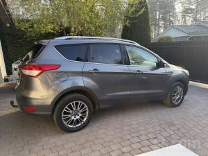 Pelēks Ford Kuga 2014 Ogre, ar dzinēja tilpumu 1.60 L un nobraukumu 222 tūkst. km par 7650 €, foto 7 vietnē AUTOMOTO.COM.LV