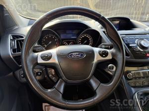 Pelēks Ford Kuga 2014 Ogre, ar dzinēja tilpumu 1.60 L un nobraukumu 222 tūkst. km par 7650 €, foto 18 vietnē AUTOMOTO.COM.LV