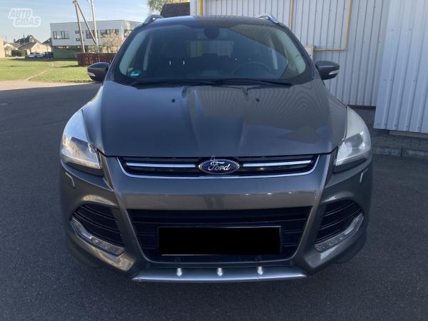 Grey Ford Kuga 2014 in Marijampole, with an engine capacity of 2.00 L and mileage of 195 thousand km for 6200 €, photo 4 on AUTOMOTO.COM.LV