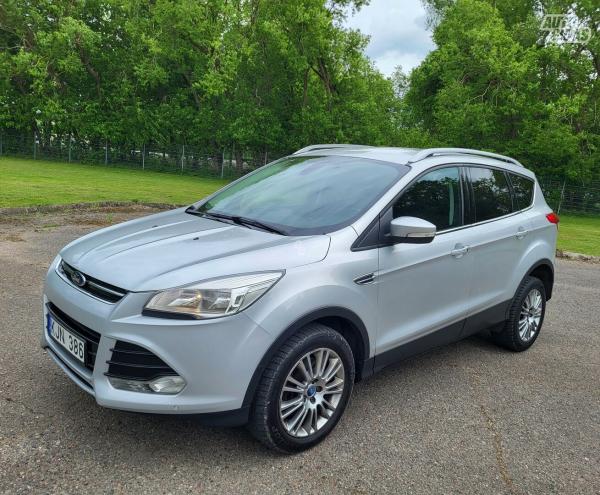 Grey Ford Kuga 2014 in Siauliai, with an engine capacity of 2.00 L and mileage of 300 thousand km for 6350 €, photo 2 on AUTOMOTO.COM.LV
