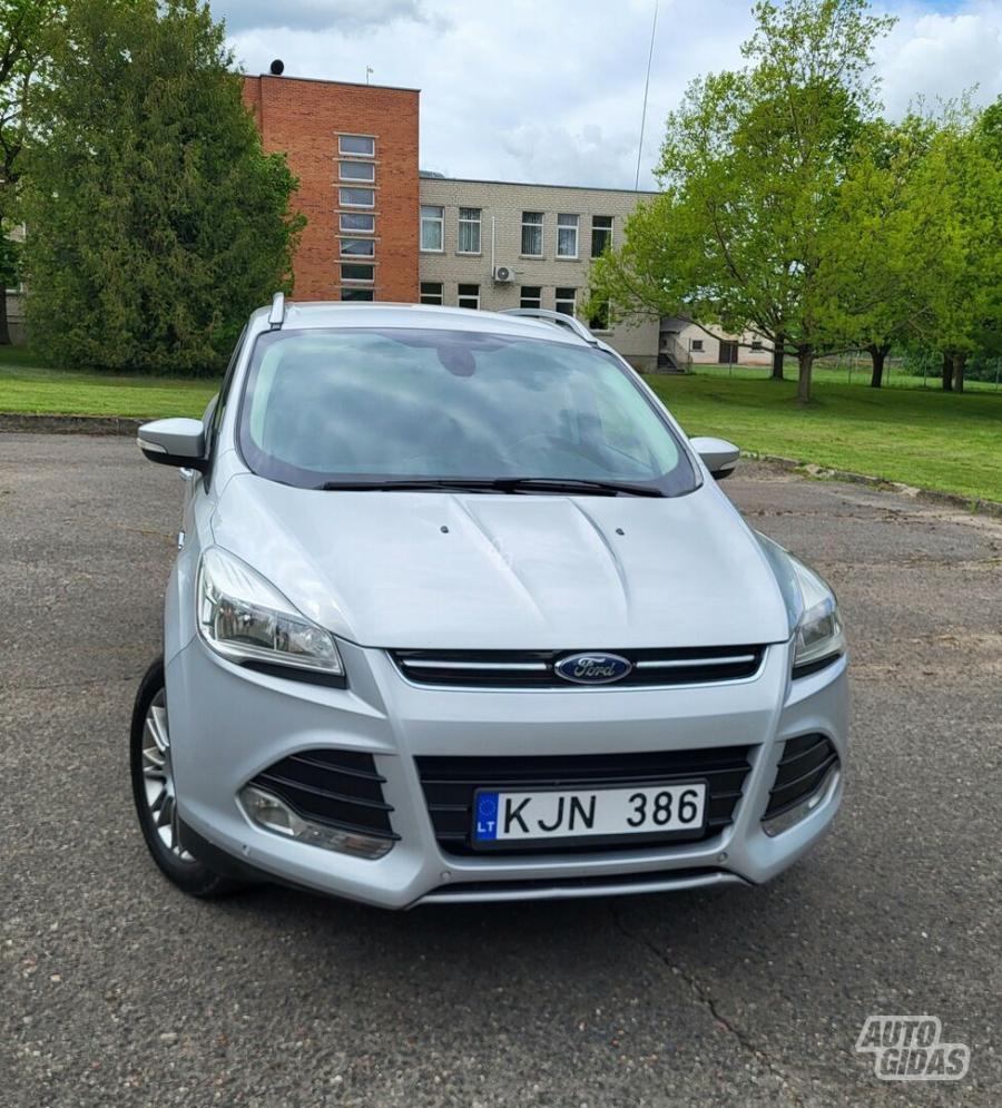 Grey Ford Kuga 2014 in Siauliai, with an engine capacity of 2.00 L and mileage of 300 thousand km for 6350 €, photo 13 on AUTOMOTO.COM.LV