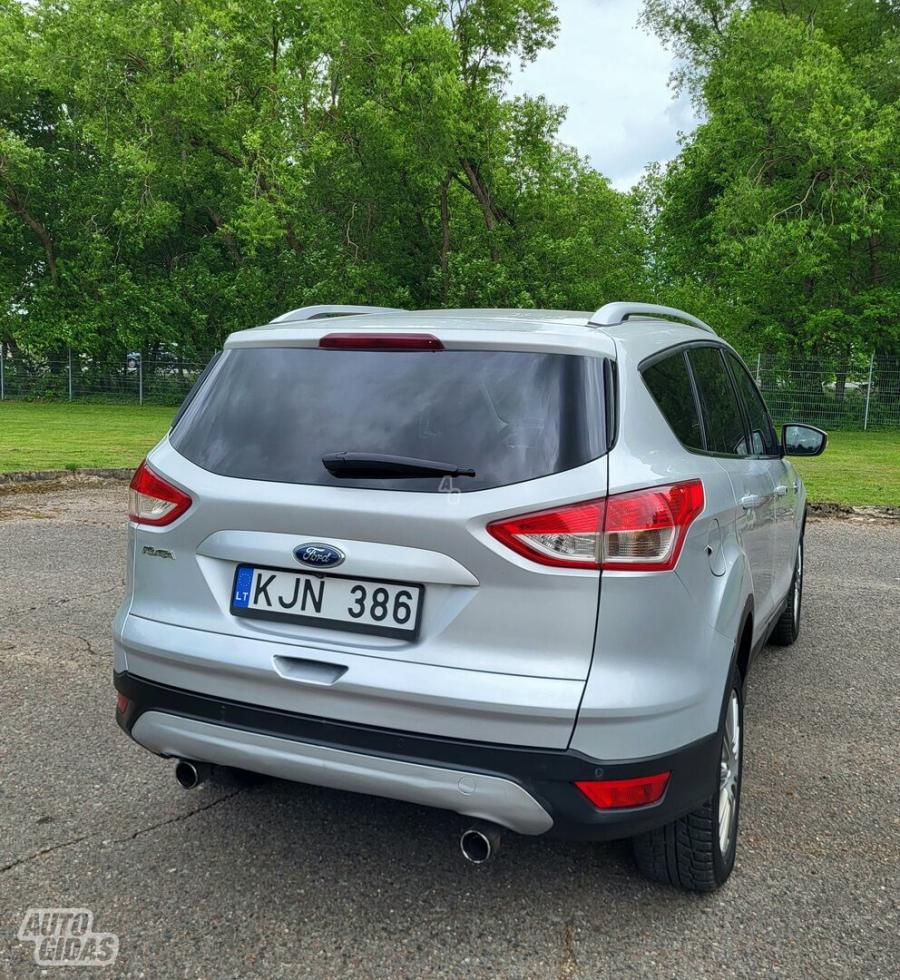 Grey Ford Kuga 2014 in Siauliai, with an engine capacity of 2.00 L and mileage of 300 thousand km for 6350 €, photo 16 on AUTOMOTO.COM.LV