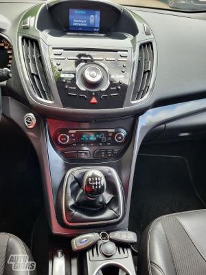 Grey Ford Kuga 2014 in Siauliai, with an engine capacity of 2.00 L and mileage of 300 thousand km for 6350 €, photo 20 on AUTOMOTO.COM.LV