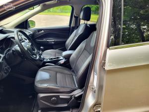 Grey Ford Kuga 2014 in Siauliai, with an engine capacity of 2.00 L and mileage of 300 thousand km for 6350 €, photo 18 on AUTOMOTO.COM.LV