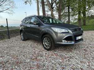 Pelēks Ford Kuga 2014 Cēsis, ar dzinēja tilpumu 2.00 L un nobraukumu 0 tūkst. km par 9400 €, foto  vietnē AUTOMOTO.COM.LV
