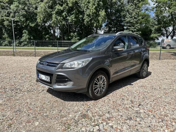 Pelēks Ford Kuga 2014 Cēsis, ar dzinēja tilpumu 2.00 L un nobraukumu 0 tūkst. km par 9400 €, foto 2 vietnē AUTOMOTO.COM.LV