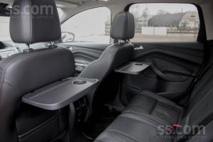 Grey Ford Kuga 2014 in Tukums, with an engine capacity of 2.00 L and mileage of 217 thousand km for 9480 €, photo 12 on AUTOMOTO.COM.LV
